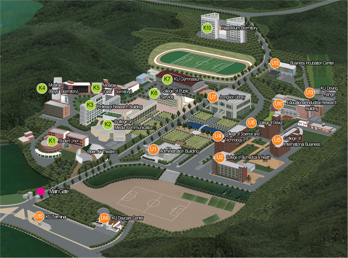 Du học Hàn Quốc tại thủ đô Seoul trường Konkuk University